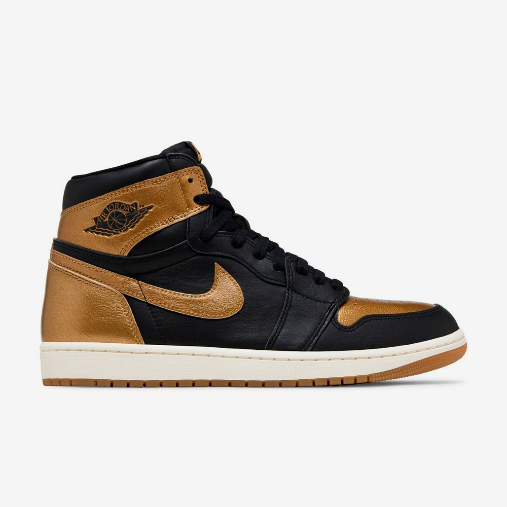 Кроссовки Air Jordan AJ 1 Retro High OG, Metallic Gold купить в ...